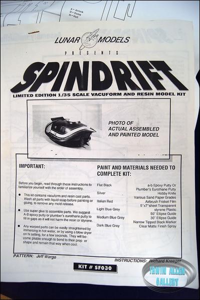 Lunar Models Spindrift Kit